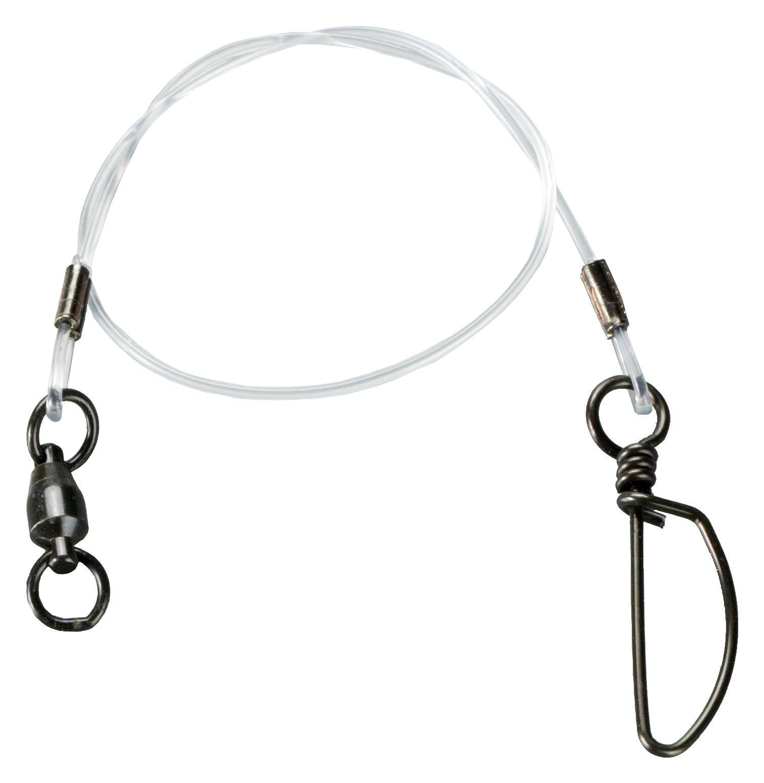 Bass Pro Shops XPS Musky Fluorocarbon Leader with Ball Bearing Swivel ...